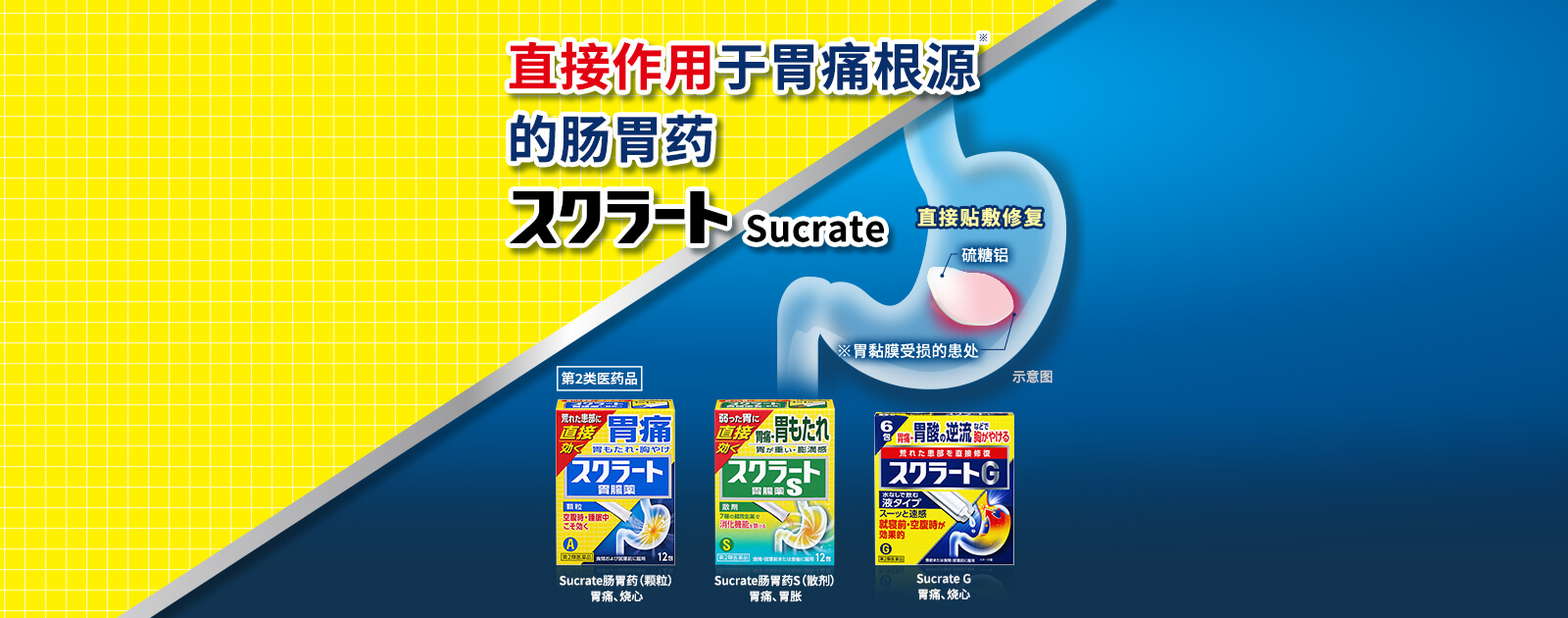 Sucrate肠胃药系列｜狮王株式会社